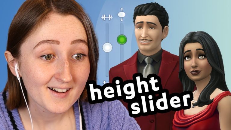 Sims 4 Height Slider Mod: Customize Character Heights Easily